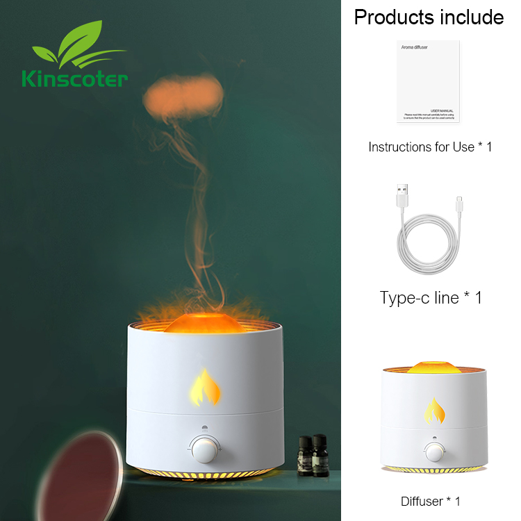 Flame Jellyfish Aroma Diffuser KC-708 Flame Jellyfish Aroma Diffuser KC-708