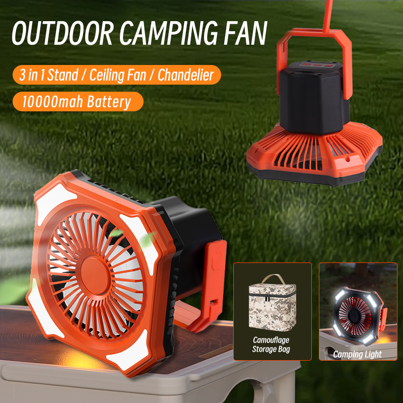 Why Choose the 3-in-1 Camping Lamp Fan? - Outdoor camping Light fan