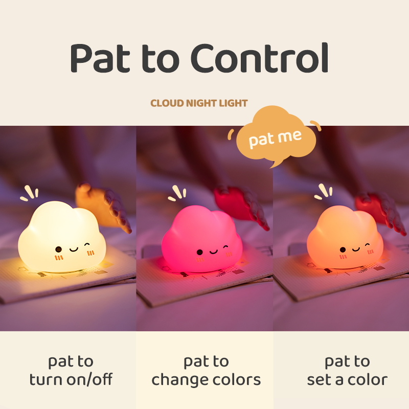 Your Child’s Bedtime Routine with the Adorable Cloud Night Light: Soft ...